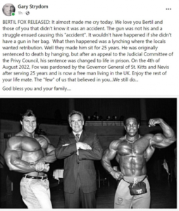 Bertil Fox Released From Prison – Built Report